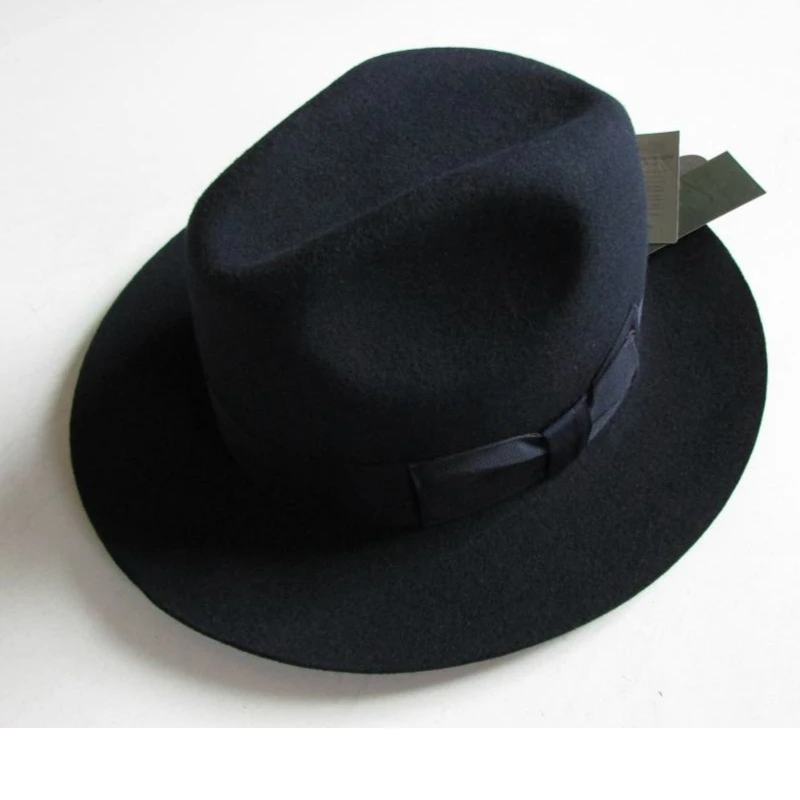 2018 Crushhat 100% Wool From Australian Fedora Fashion Unisex Black ...
