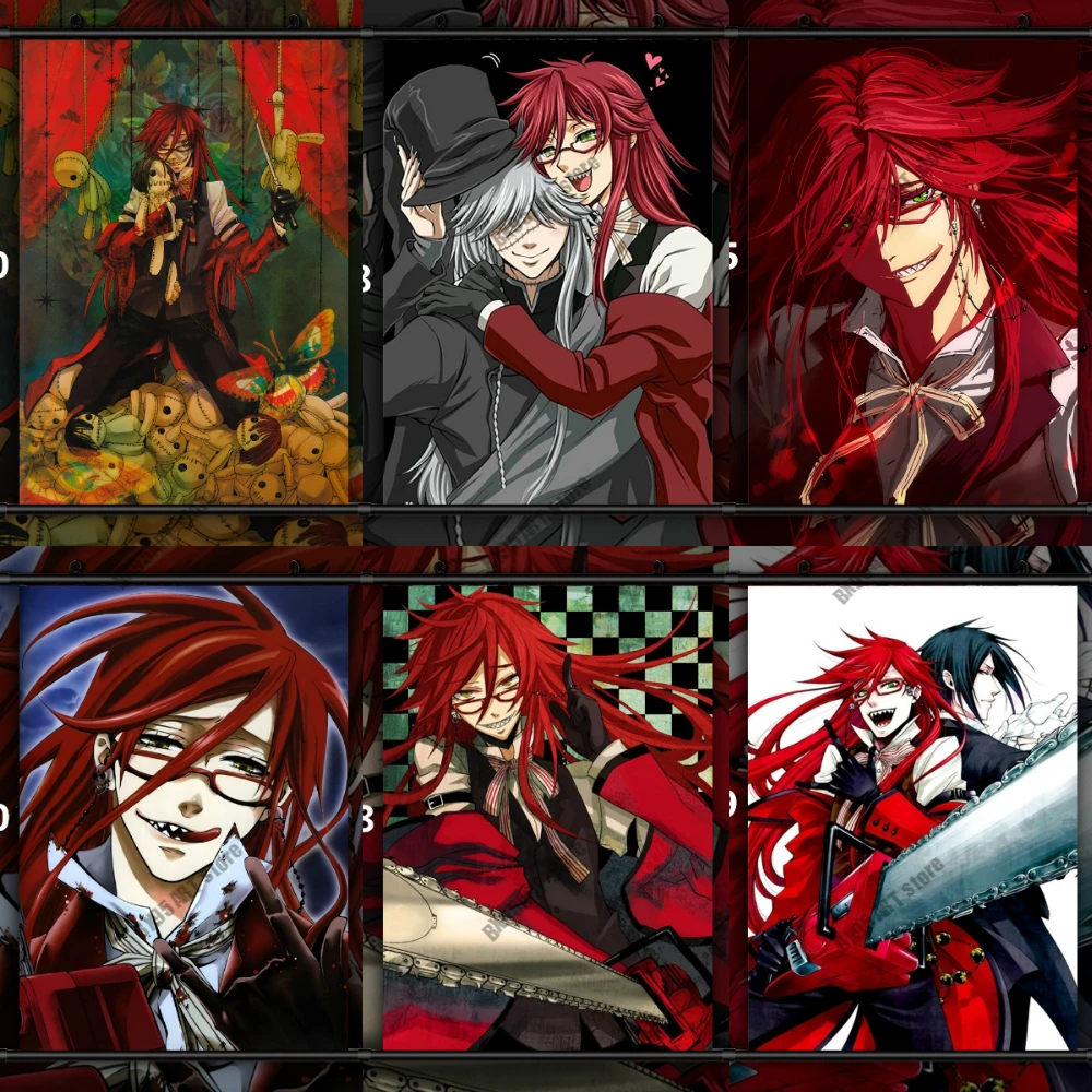 Grell Black Butler Manga