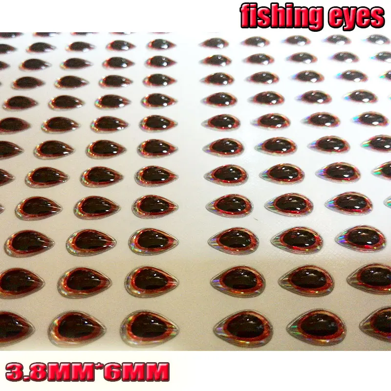 2021NEW-fishing-lure-eyes-triangular-shape-three-color-3d-lure-eyes ...