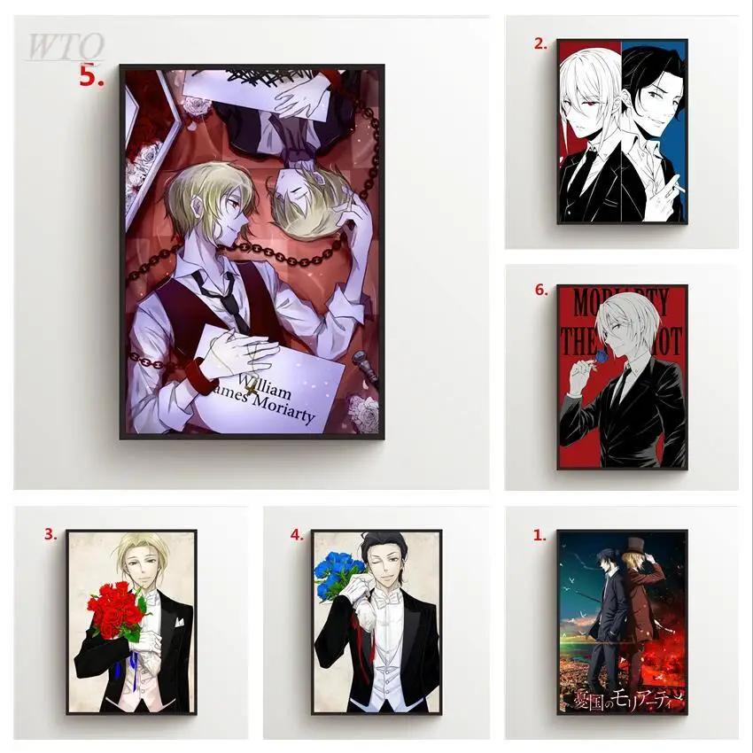 Moriarty-The-Patriot-William-James-Anime-Posters-Wall-Poster-Canvas ...