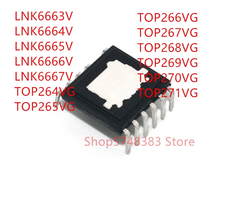 10PCS-LNK6663V-LNK6664V-LNK6665V-LNK6666V-LNK6667V-TOP264VG-TOP265VG ...