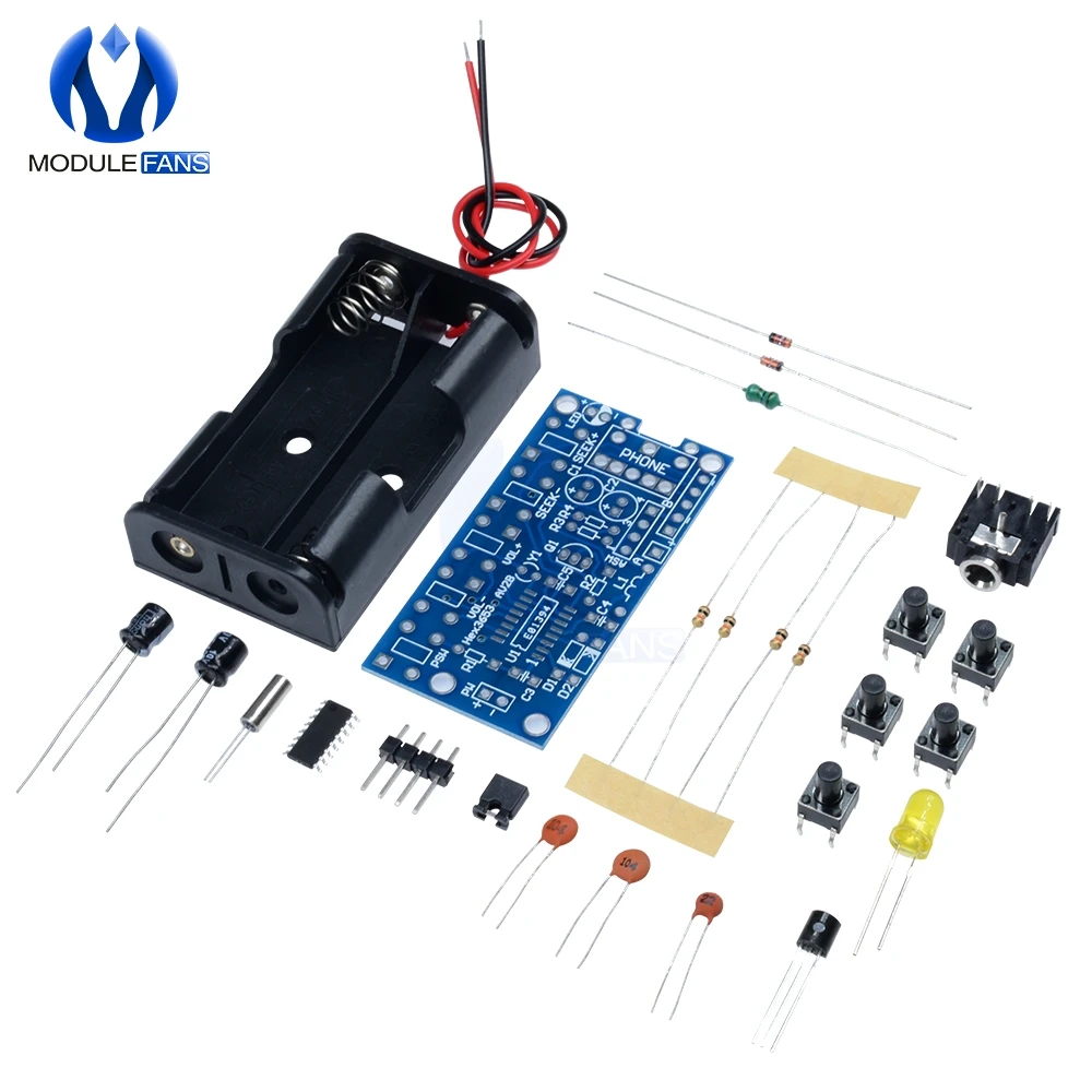 Wireless Stereo Fm Radio Receiver Module Pcb Fm Diy Electronic Kits ...