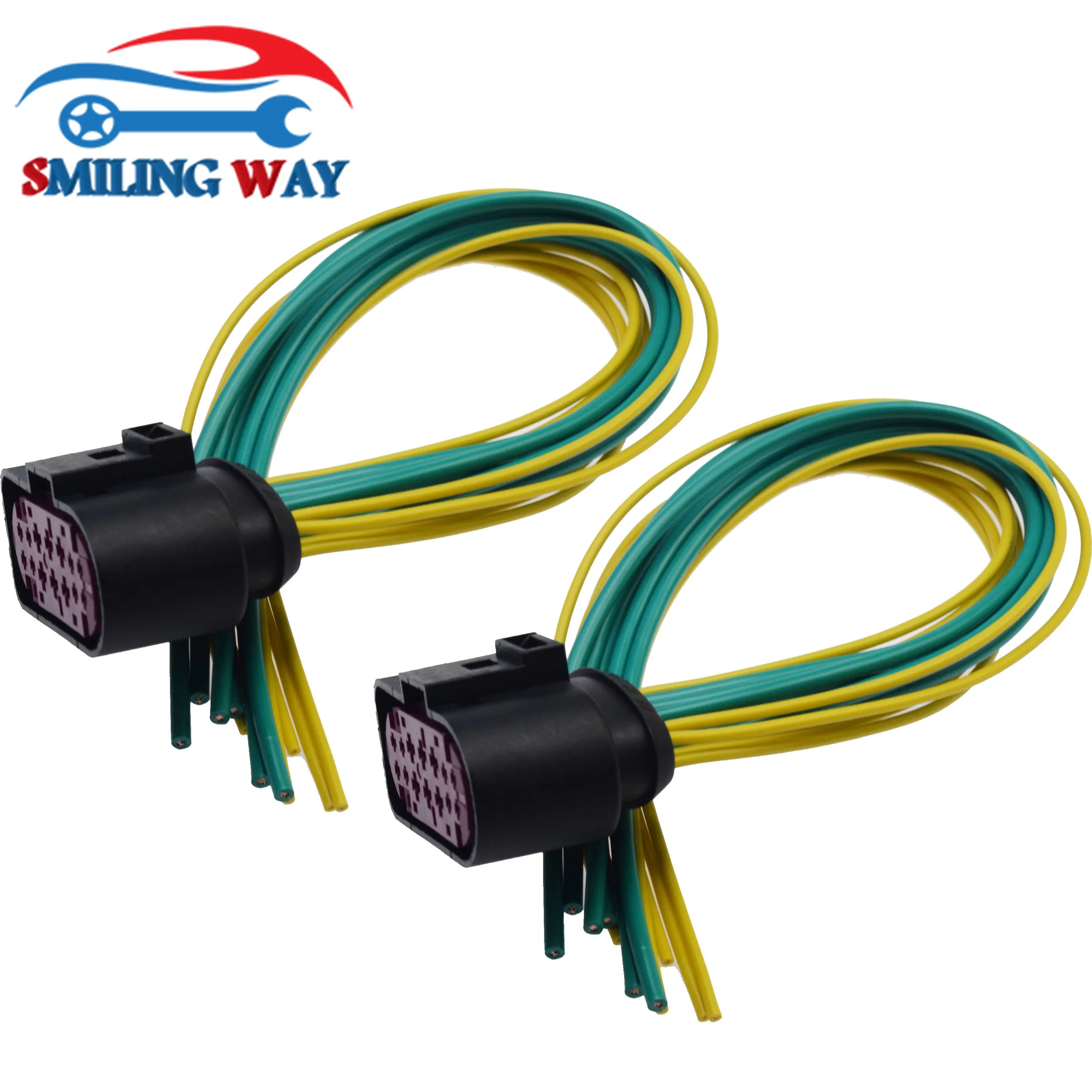 Headlight Headlamp Wiring Harness Connector Pigtail Plug Wires For ...