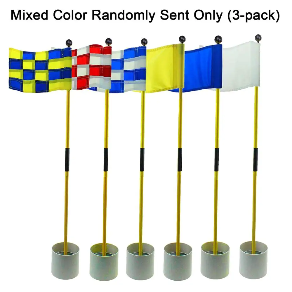 Crestgolf-2-Sets-Golf-Putting-Green-Flagstick-Backyard-Practice-Golf ...