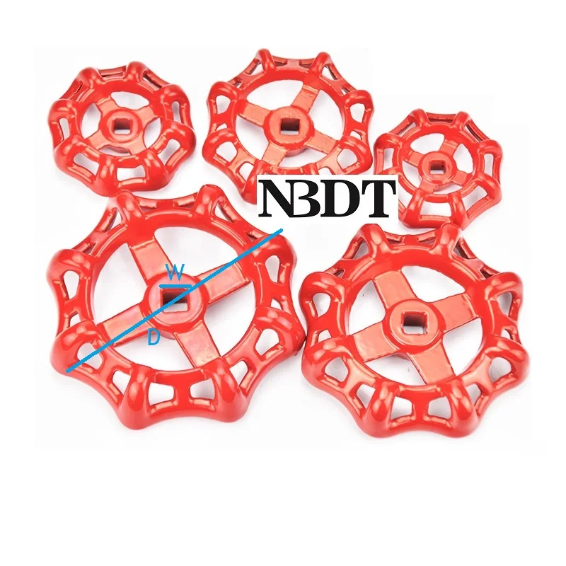 2Pcs-4-5-Large-Spoked-Cast-Iron-Ball-Gate-Valve-Hand-Wheel-Handwheel ...