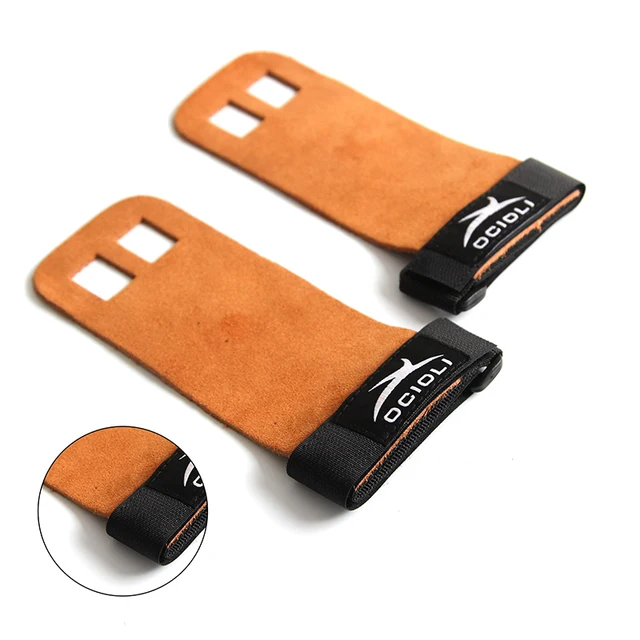 1 Pair Hand Grip Synthetic Leather Crossfit Gymnastics Guard Palm ...