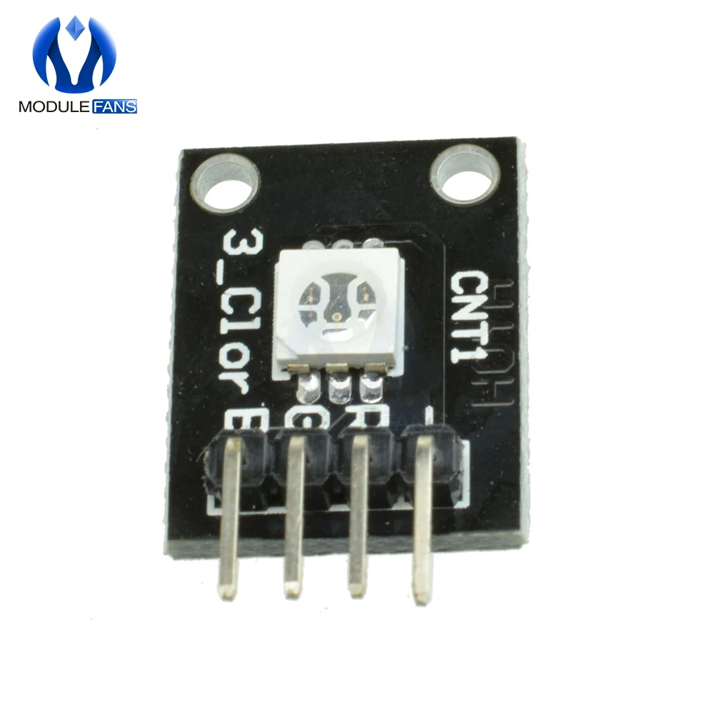 【kamdss015】5pcs Ky 009 5050 Pwm Rgb Smd Led Module 3 Color Light For Arduino Mcu Raspberry Cf
