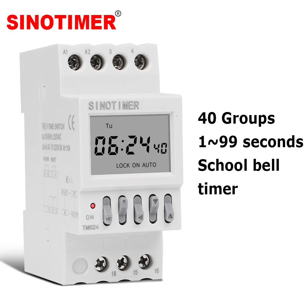 Cheap-40-Groups-School-or-Factory-Bell-Controller-1-Second-Interval ...
