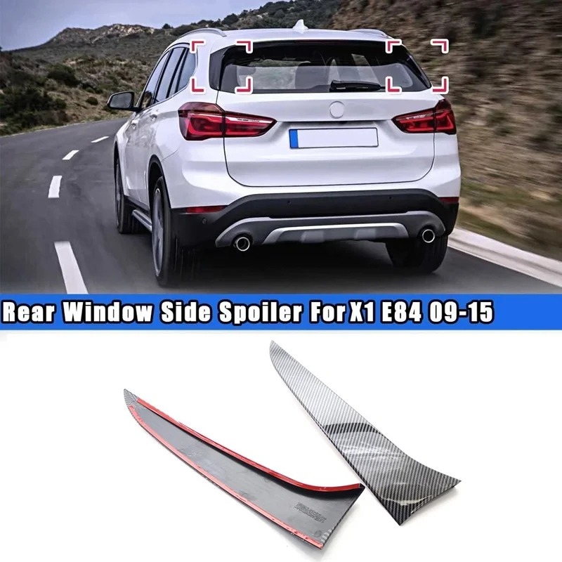 Rear Window Side Spoiler Canard Splitter for -BMW X1 E84 2009-2015 ...