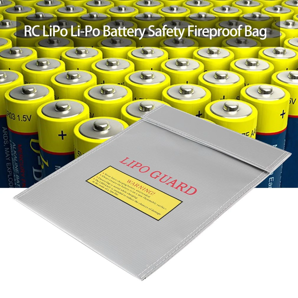1Pcs Fireproof RC LiPo Li Po Battery Fireproof Safety Guard Safe Bag ...