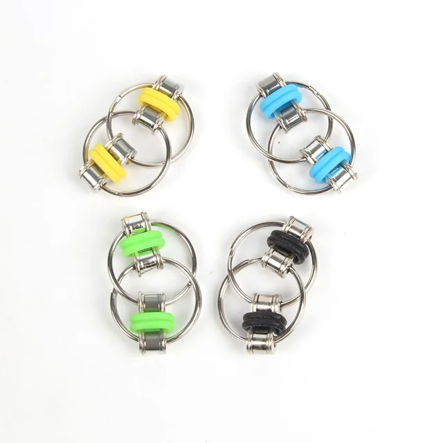 Decompression Bike Chain Fidget Toys For Autism Antistress Toys Set ...
