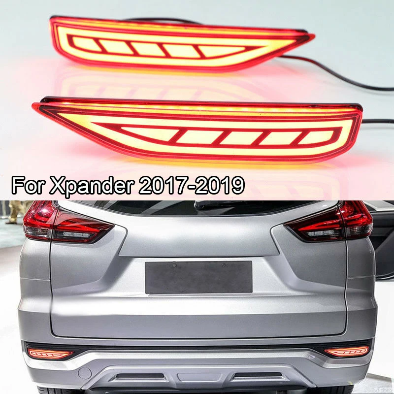 Led rear light, rear bumper anti fog lamp, DRL brake light, Mitsubishi ...