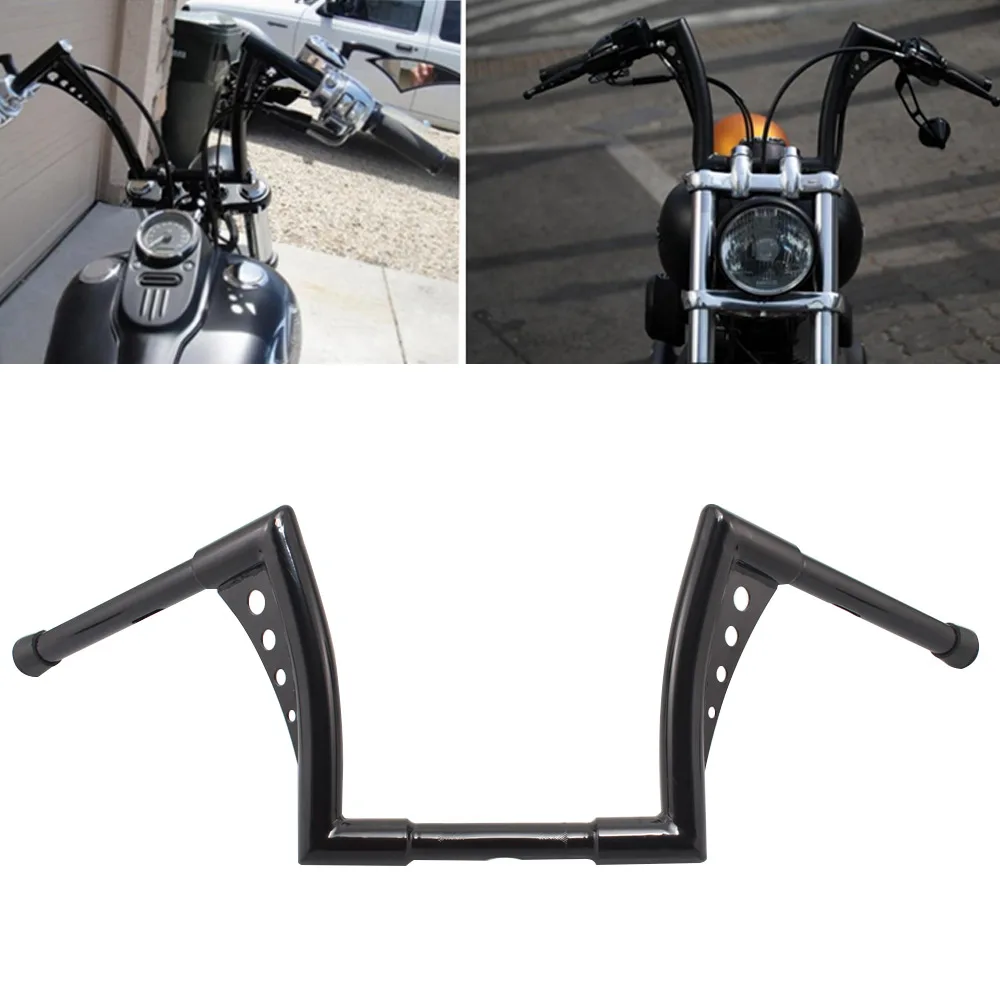 Universal Motorcycle Handlebar For Harley Chopper Cafe Racer Cruiser ...