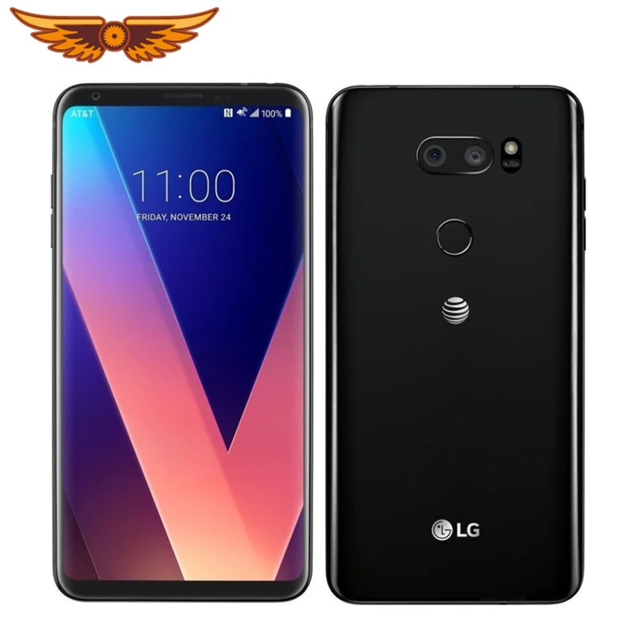 Original desbloqueado lg v30 us998 núcleo octa 6.0 polegadas 4gb ram 64gb rom câmera traseira 16 ...
