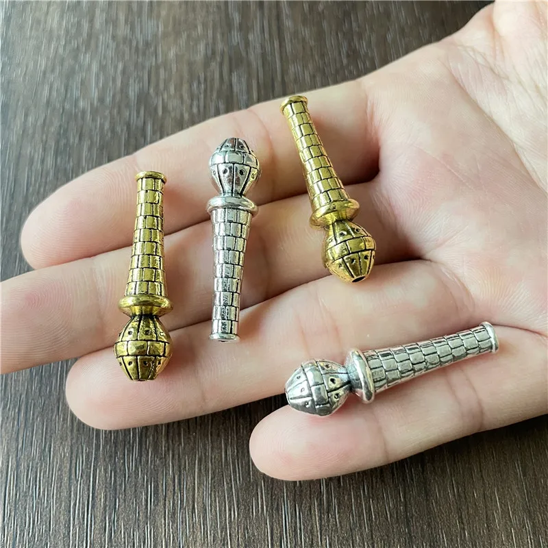 JunKang-10pcs-charm-Turkish-Muslim-torch-shaped-bead-prayer-connected ...