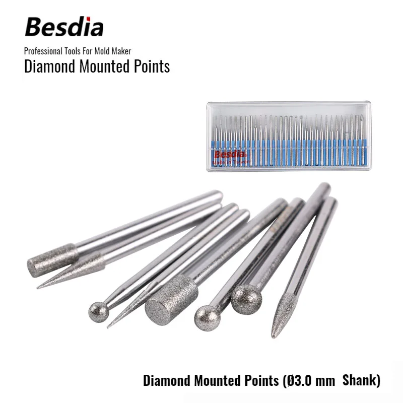 TAIWAN-Besdia-30pcs-set-Alloy-Electroplated-Diamond-Mounted-Points-3-0 ...