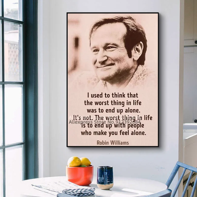 Robin Williams Quotes Alone