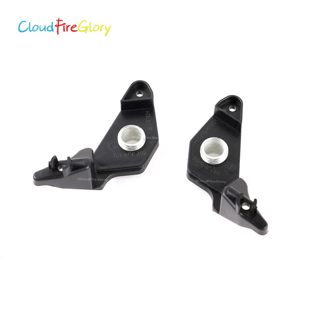 BMW 5 시리즈 E60 E61 쌍 왼쪽 오른쪽 헤드 라이트 헤드 램프 수리 키트 브래킷 클립, 63126941478 ...