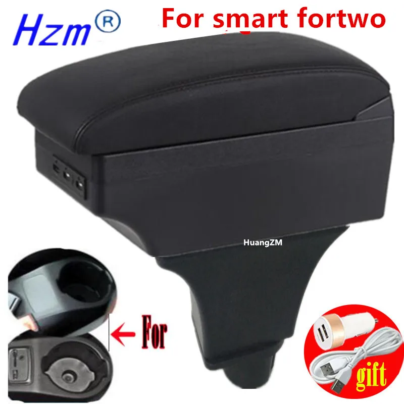 For smart fortwo Armrest box For Smart Fortwo Forfour 2014 - 2019 car ...