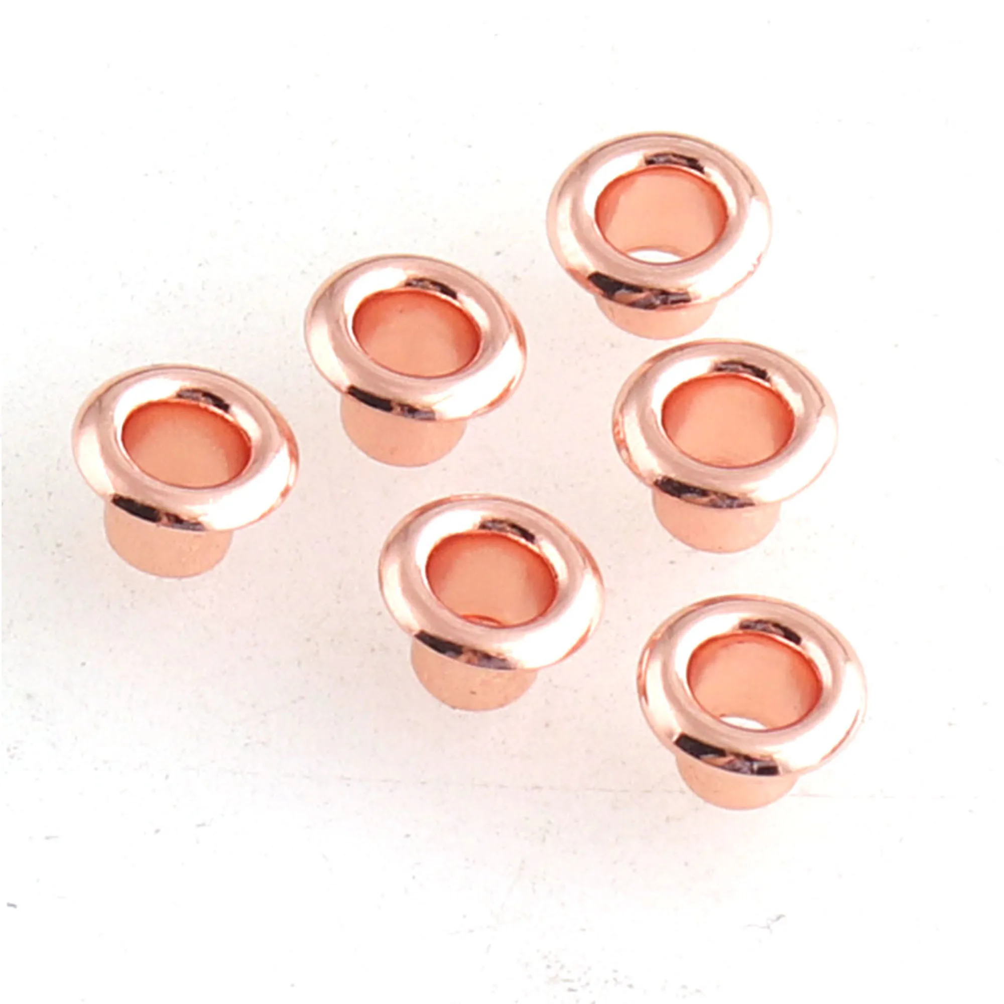 Rose gold Round Eyelets Rivets Leather Repair for DIY Leather Craft ...