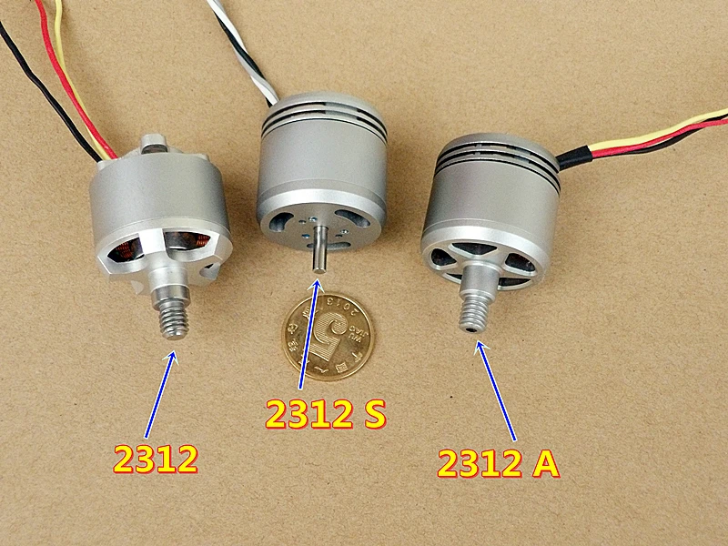 4PCS DJI (Original) Phantom Brushless Motor - 2312 2312A 2312S Brushle ...