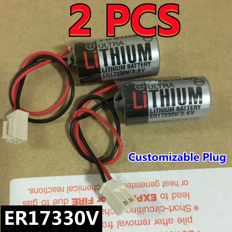 2PCS Original NEW ER17330V R13ZA00600300K 3.6V Lithium Battery With ...