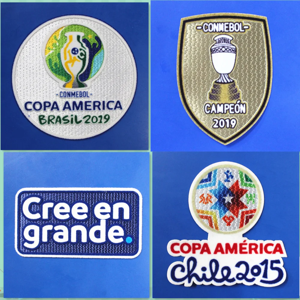 2019 2015 Chile Copa America Campeon soccer patch Chile national team ...