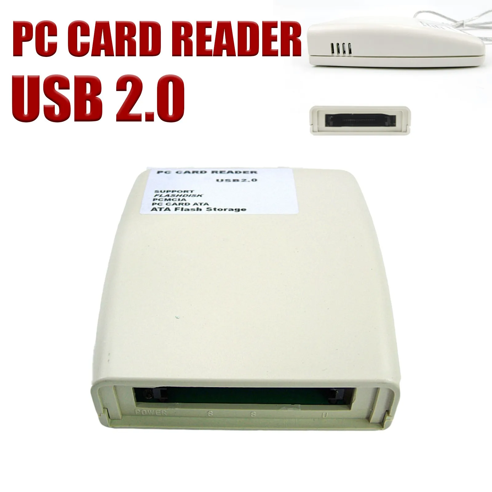 USB 2,0 PC кардридер поддержка Flashdisk PCMCIA PC карта ATA флэш ...