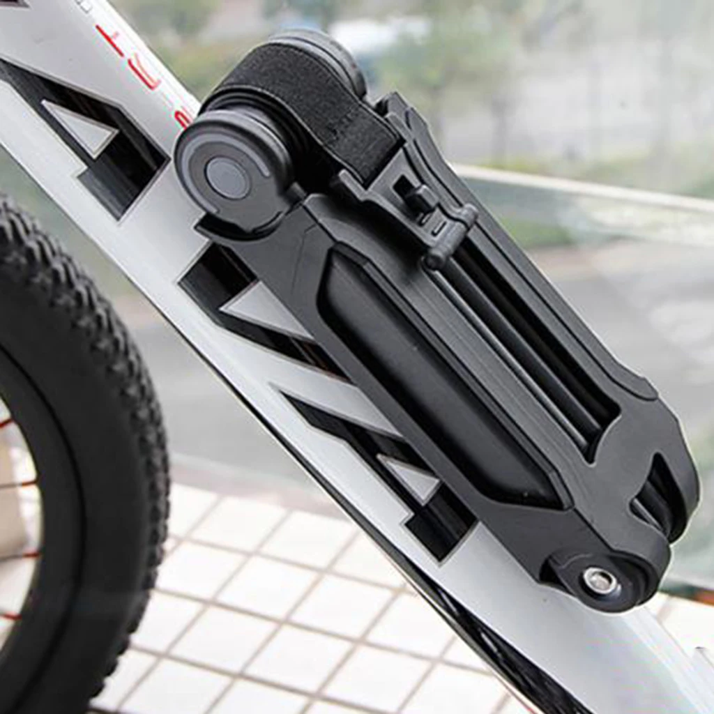 Folding-Bike-Lock-Anti-Hydraulic-Bicycle-Chain-Lock-with-Mounting ...