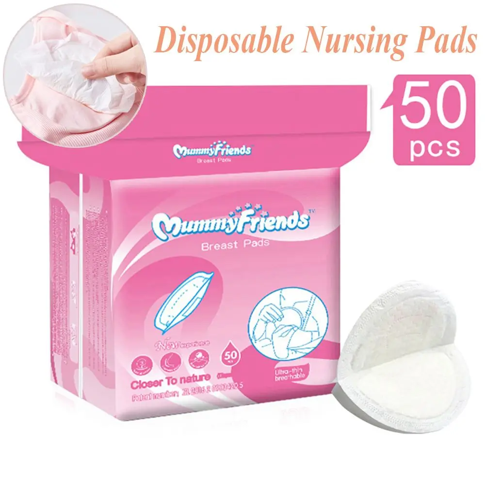 Feeding Cotton Individually Wrapped Stay Dry Disposable Nursing Pads ...