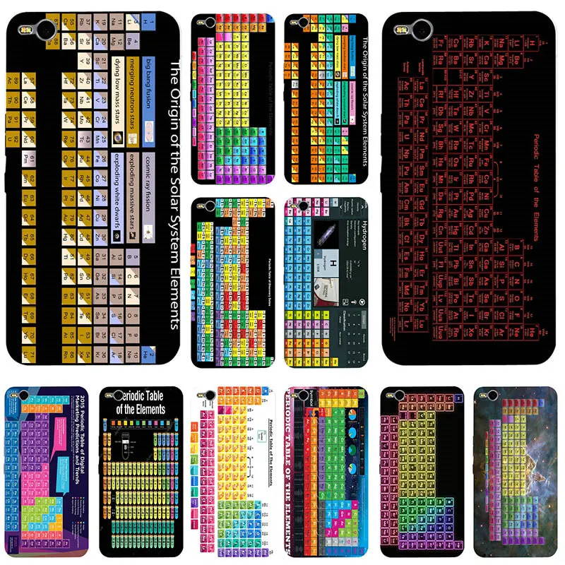 Chemistry College Periodic Tables Soft Phone Cases for LG G4 G5 G6 K4 ...