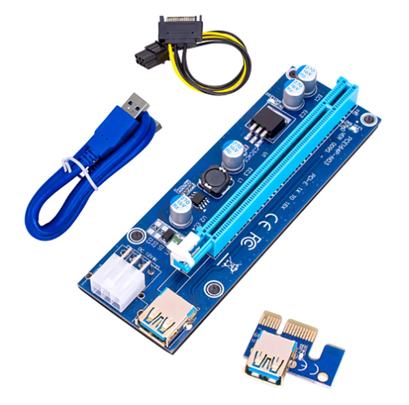 VER006C-PCI-E-Riser-Card-Adapter-PCIE-PCI-Express-X1-to-X16-Extender ...