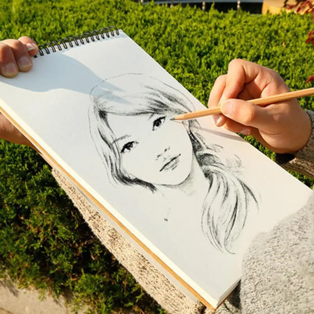 30 Sheets A5 Vintage Sketch Book For Drawing Painting Professional ...