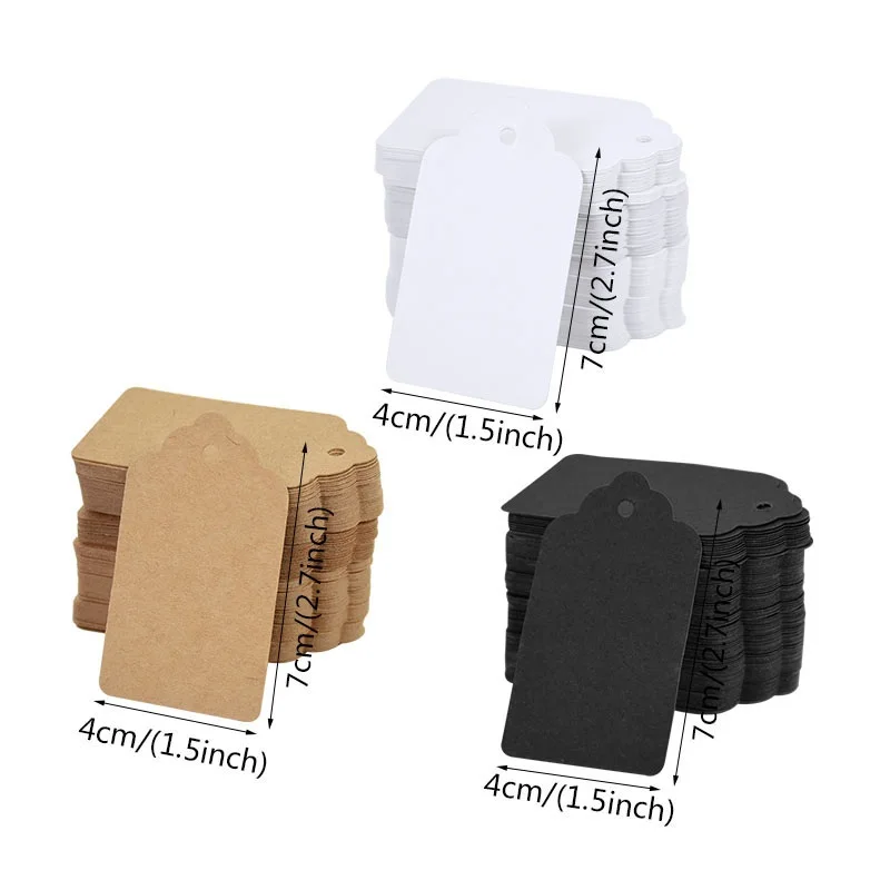 ETIQUETTE ALIMENTAIRE,Round Tags A--Étiquettes cadeaux en papier Kraft ...