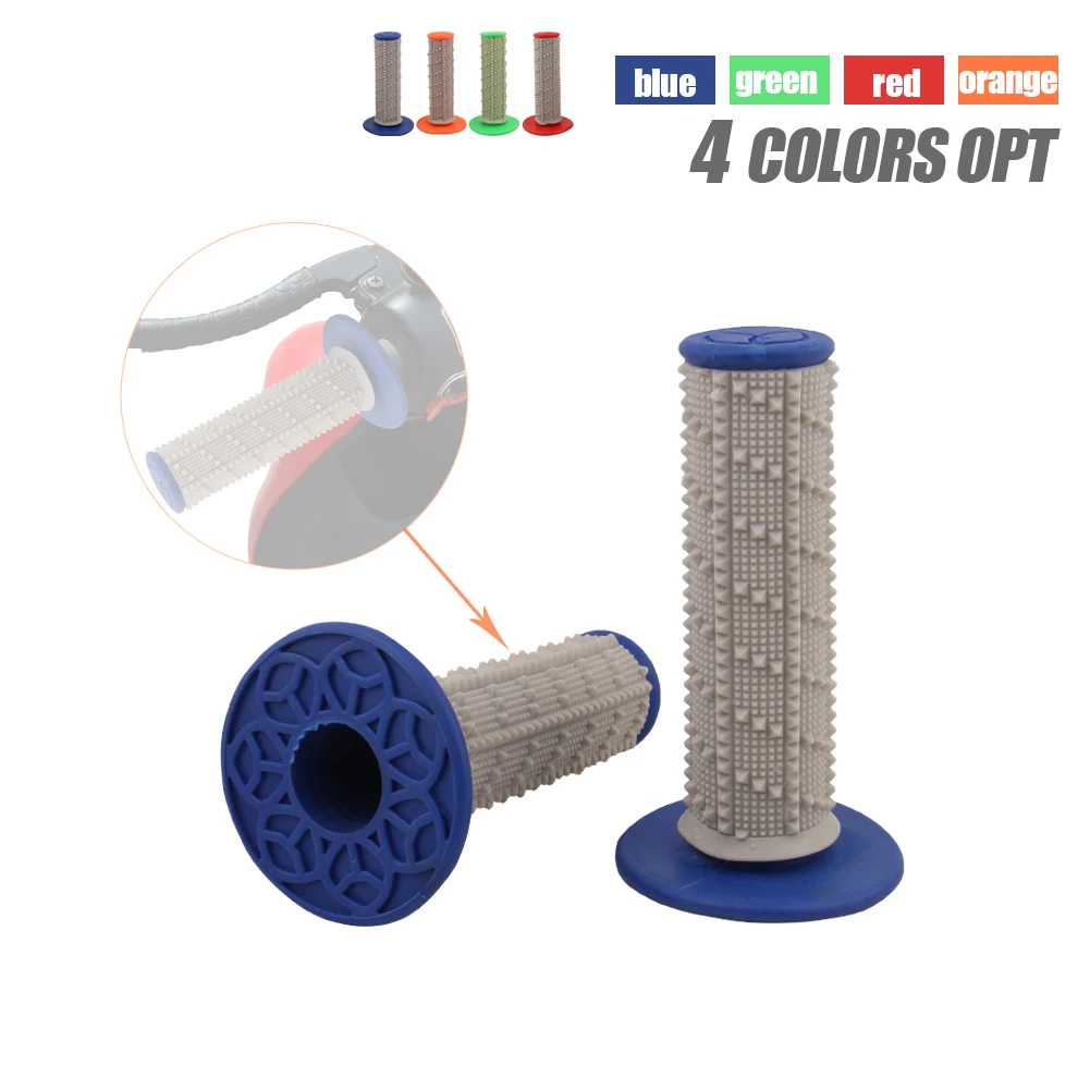 Motocross-Handle-Grips-MX-Grip-Dirt-Pit-Bike-Motorcycle-Handlebar-Grips ...