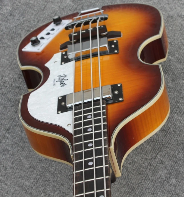 Sunburst Hofner Violin Bb2 Bass Hofner Bb2 Contemporary Electric Bass ...