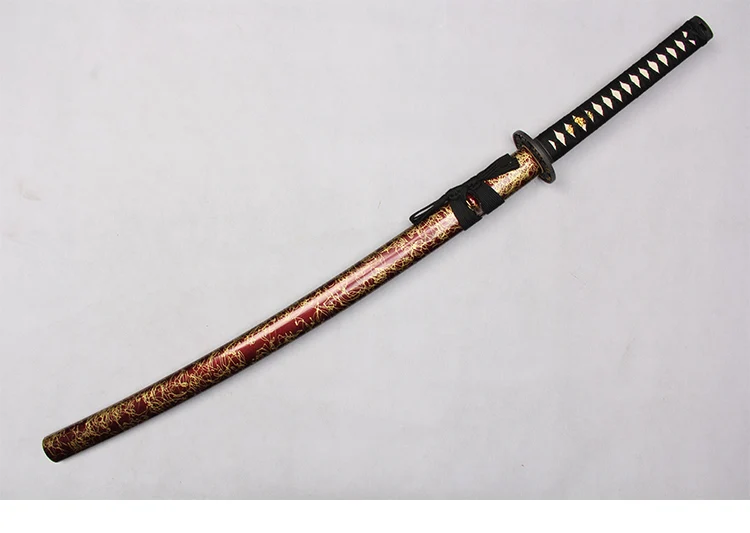 Color Blade Real Katana Japanese Swords Samurai Espadas Handmade 1045 ...