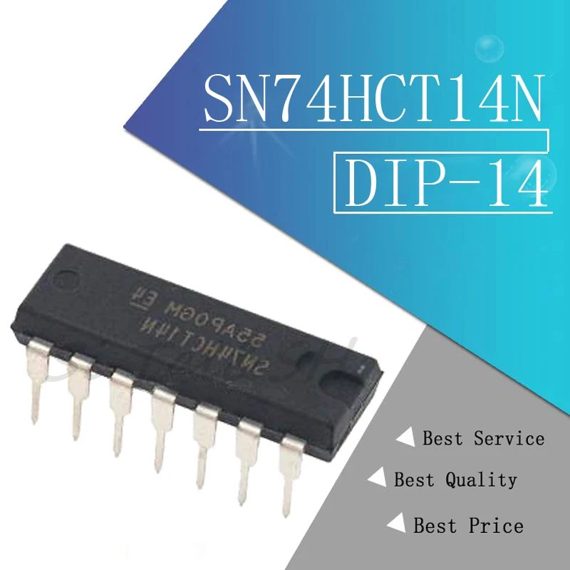 1pcs SN74HCT14N DIP14 SN74HCT14 74HCT14 74HCT14N Converter Hex Schmitt ...