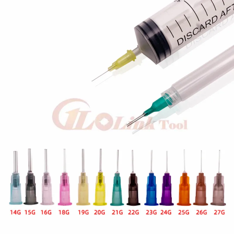 Korea Blunt needle Sterile Beauty Needle Tips Plain Ends Notched Endo ...