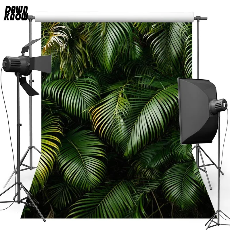 DAWNKNOW Leaf Vinyl Photography Background For Family New Fabric ...