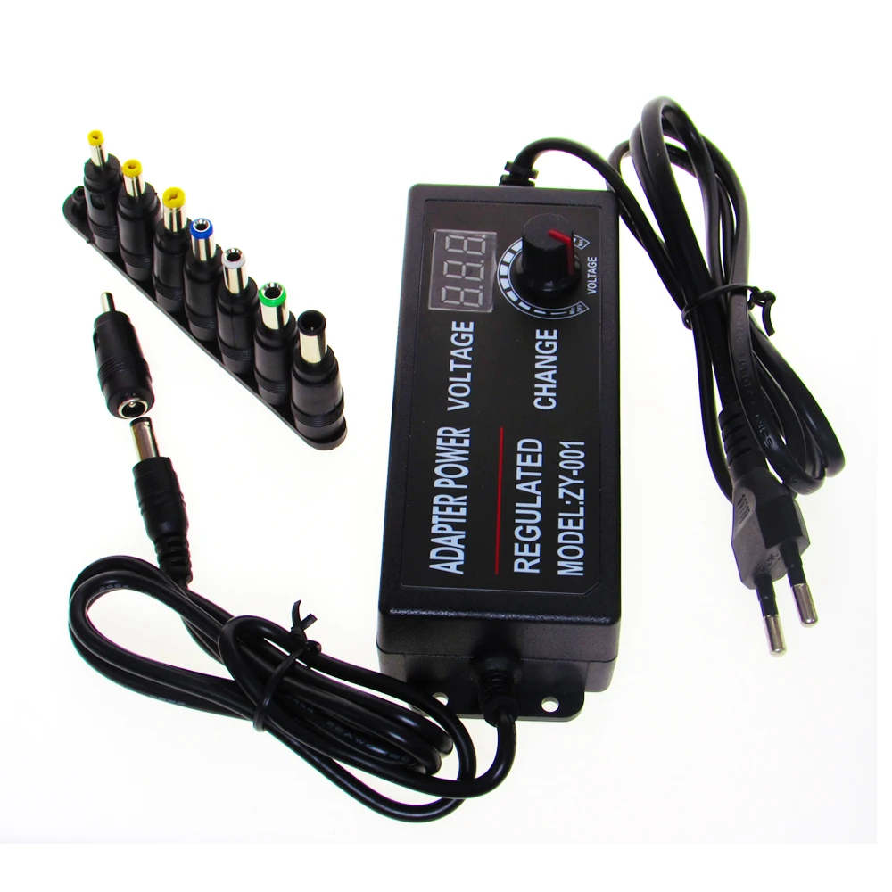 Ac Dc 12 24 Volt Verstelbare Voeding 3V 5V 12V 24 V 36V Voeding 12V 5V ...