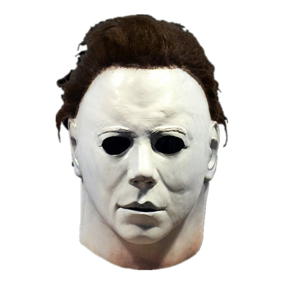 Michael Myers Mike Mel White Full Head Cosplay Mask - AllCosplay.com