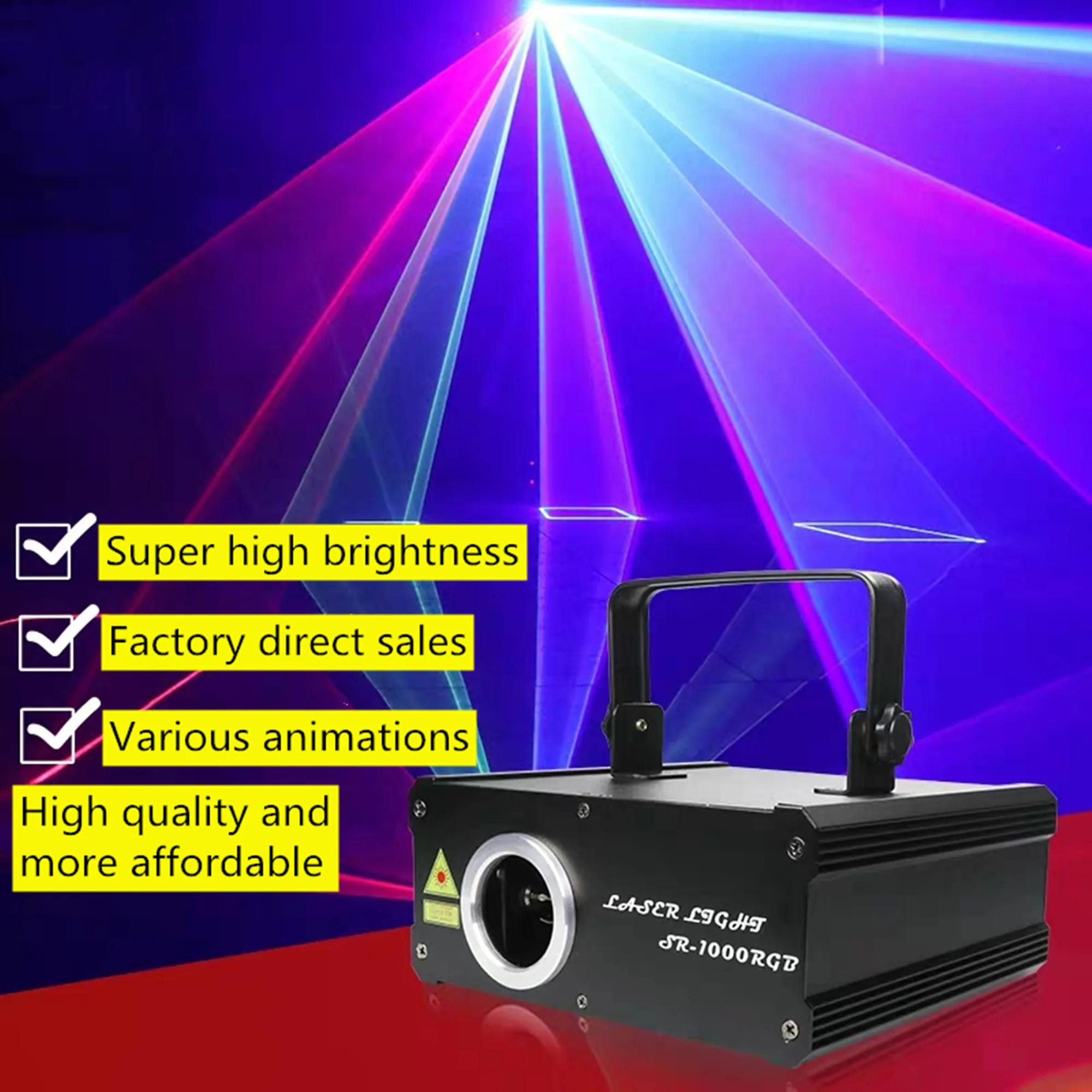 Dj Laser Light RGB Animation Laser Stage Laser Light, 54% OFF