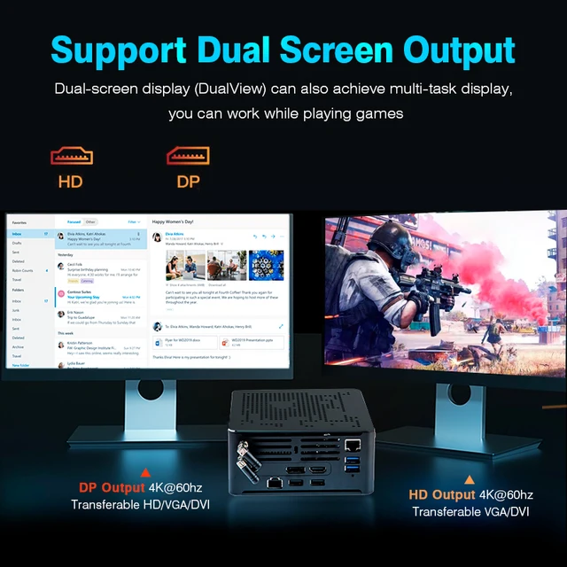 Super Console PC Box WIFI Retro Video Game Console Windows 10 Pro With ...