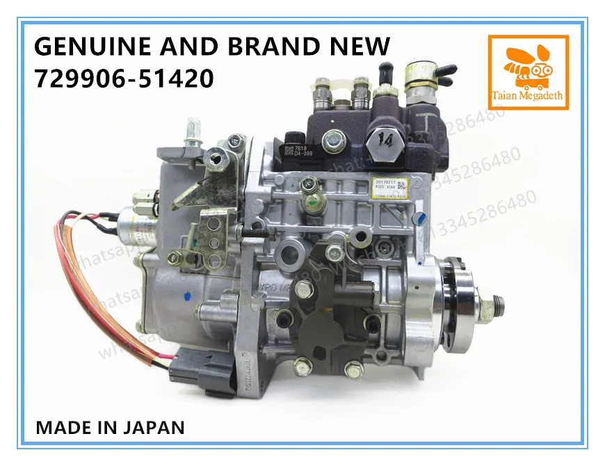 Bomba de combustible diésel genuina y nueva, ensamblaje 729906 51420 ...