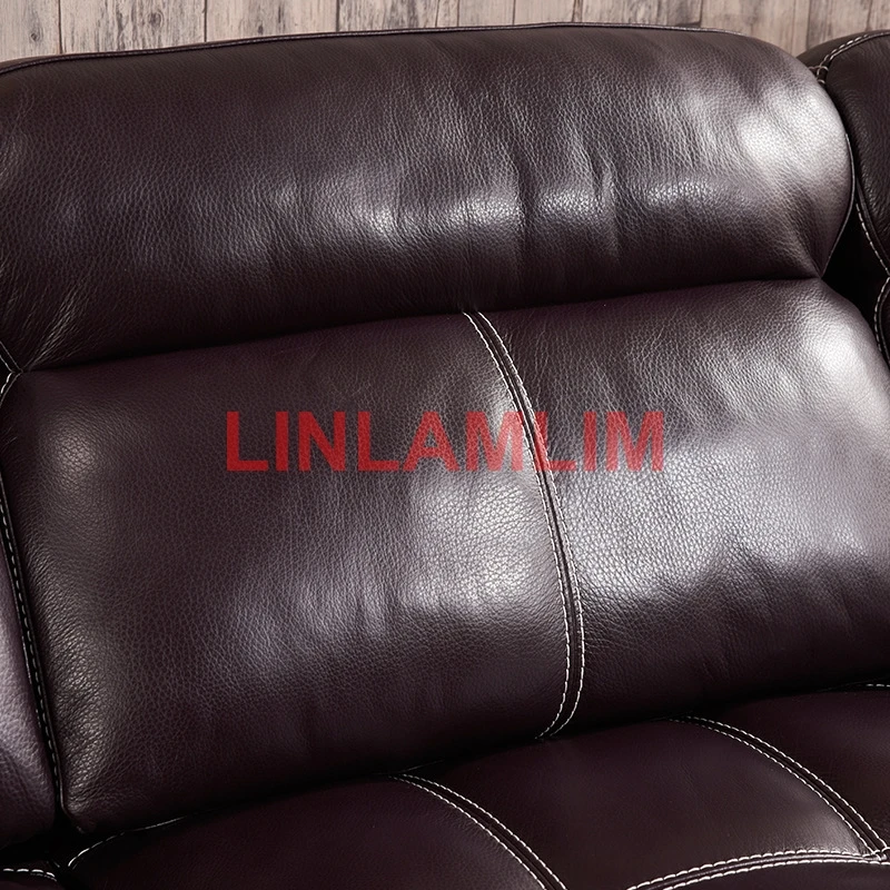 MANBAS Sofa phòng khách chính hãng ghế da BÒ L hình góc hiện đại sofa ...