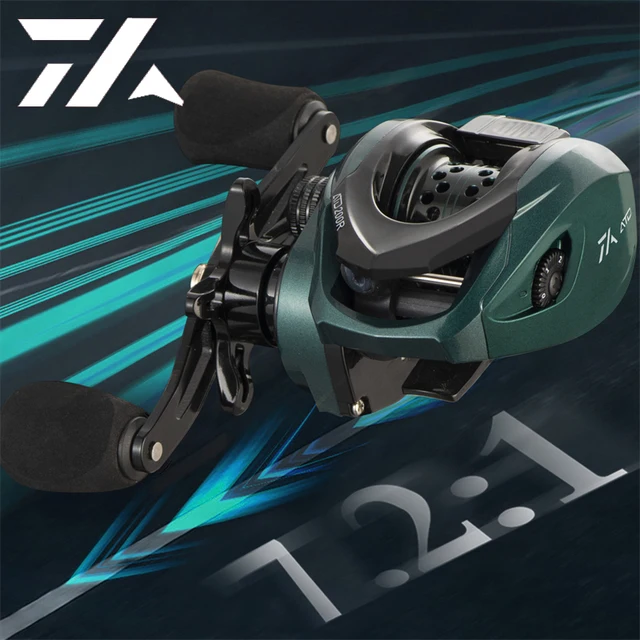 Professional 10KG Drag Power 22LB Fishing Reel 210g Ultra-Linght 7.2:1 ...