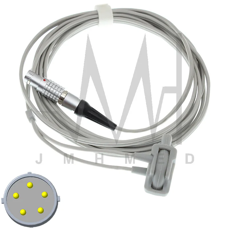Compatible With Spo2 Sensor Of Mindray/csi 503 507 508 509 Monitor,5pin ...