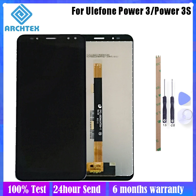6.0 inch For Original Ulefone Power 3 3S LCD Display + Touch Screen ...
