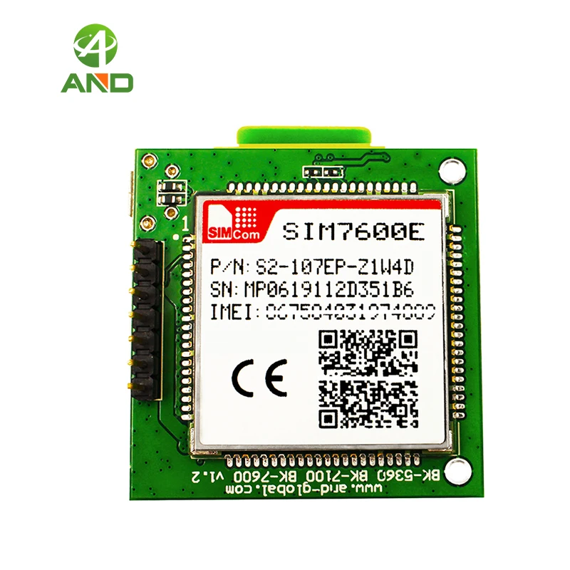 Módulo LTE CAT1 mini, placa SIM 7600e, modelo de placa central de ...